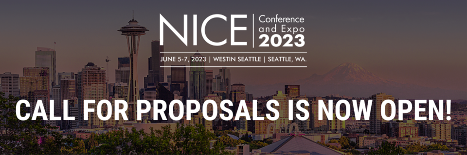 2023 NICE Conference and Expo: Call For Proposals is Now Open! | NIST
